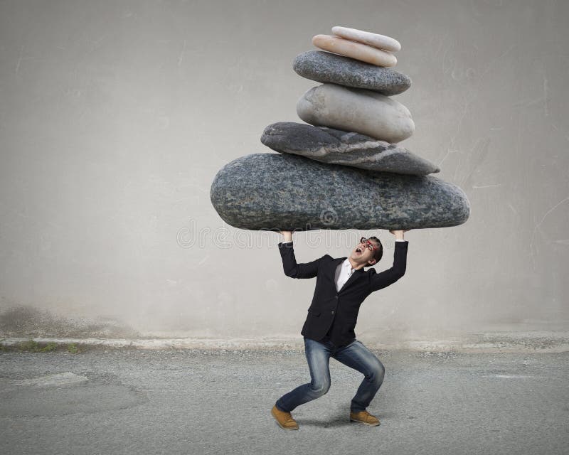 He is Strong Enough To Do it Stock Photo - Image of hard, strong: 73023798