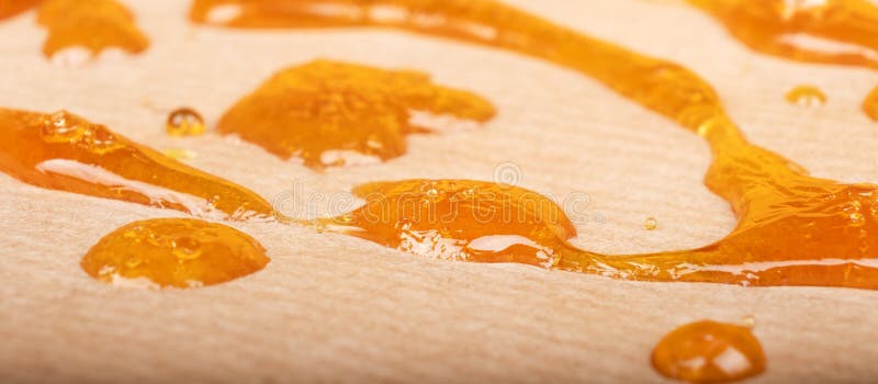 Strong Extract of Gold Cannabis Wax with High Thc Close Up Stock Photo ...