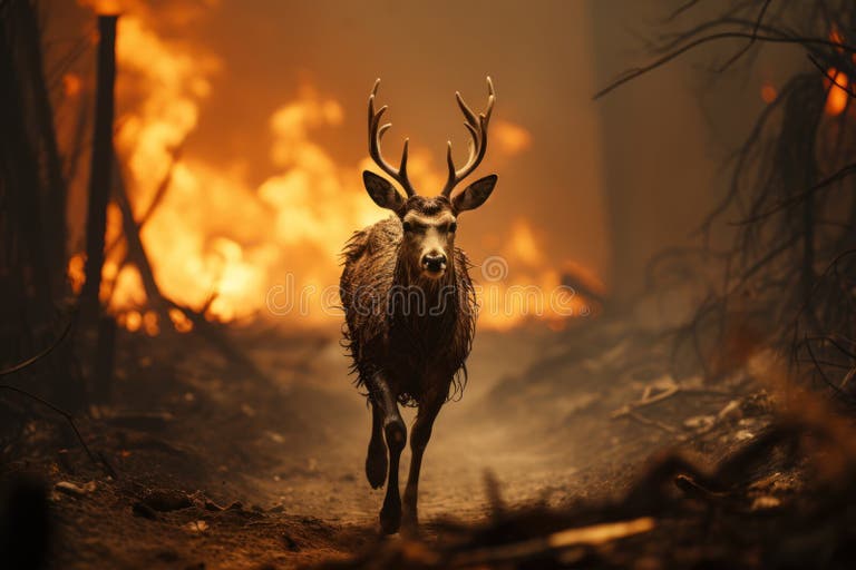 Deer Scared Stock Illustrations – 95 Deer Scared Stock Illustrations ...