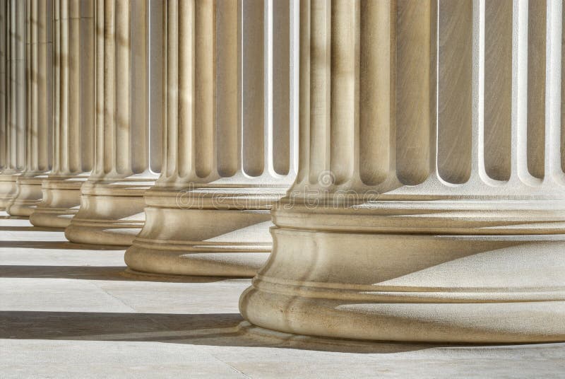 Strong foundation stock photo. Image of light, greek, exterior - 4363206