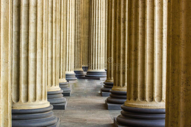 Strong foundation stock photo. Image of columns, college - 201345384