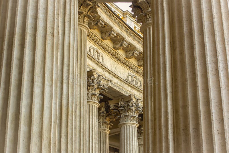 Strong foundation stock image. Image of columns, architecture - 201345413