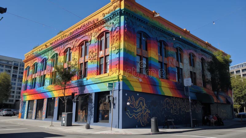 Strong Foundations of Pride and Diversity Stock Illustration ...