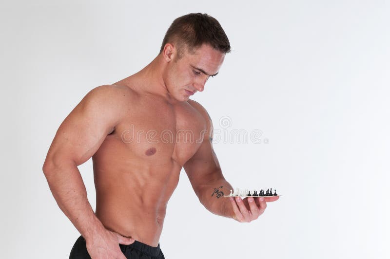 Strong games stock photo. Image of checkmate, book, body - 37679502