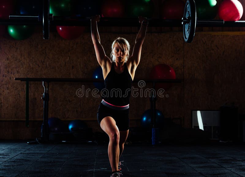 Strong girl workout stock image. Image of person, body - 149099695