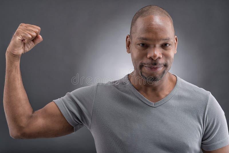 Strong man stock photo. Image of posing, happiness, people - 33913166