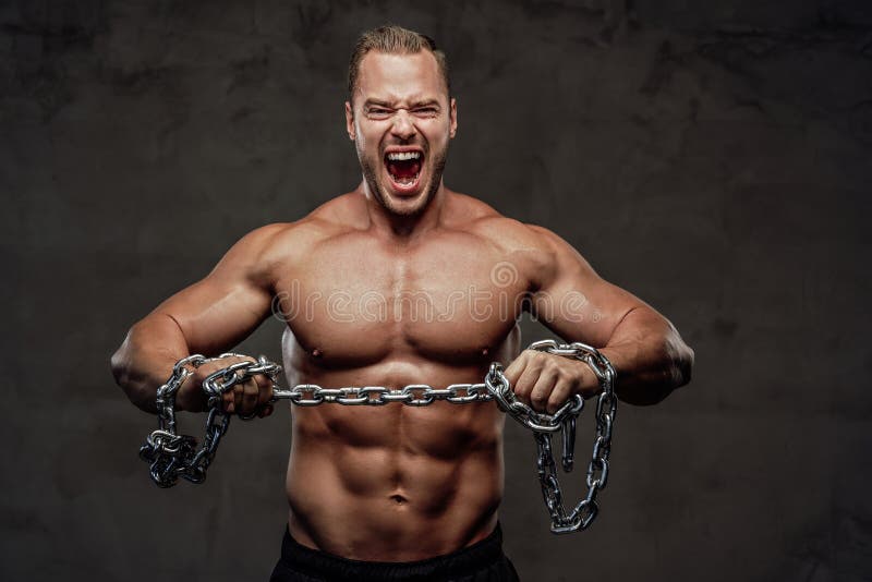 Shirtless Guy Chains Stock Photos - Free & Royalty-Free Stock Photos ...