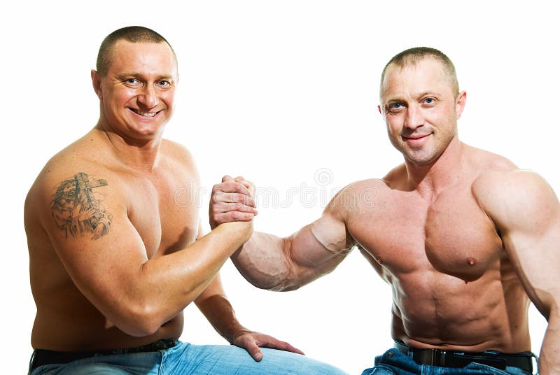 Strong guys stock photo. Image of figure, guys, portrait - 10373296