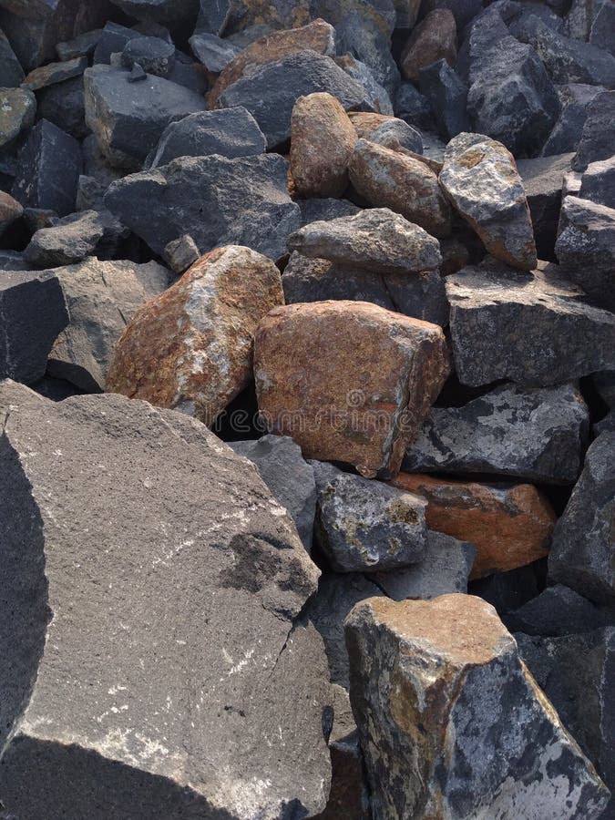 Strong and hard rock stock photo. Image of hard, outdoor - 220045902