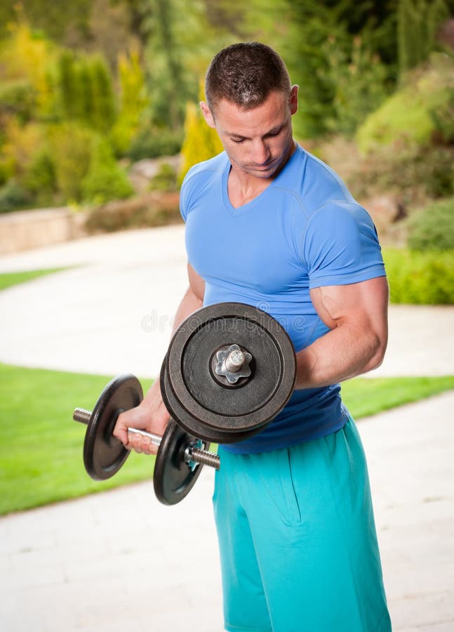 Get fit. stock photo. Image of exercise, attractive, outdoors - 40289744