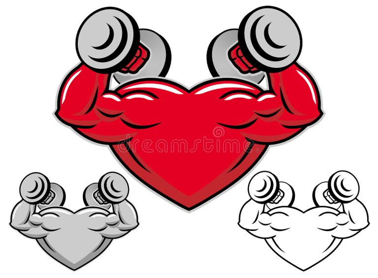 Heart Bodybuilder Stock Illustrations – 1,507 Heart Bodybuilder Stock ...