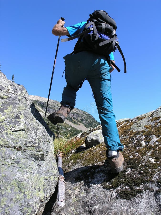 Strong Hiker stock image. Image of remote, fitness, british - 1229905