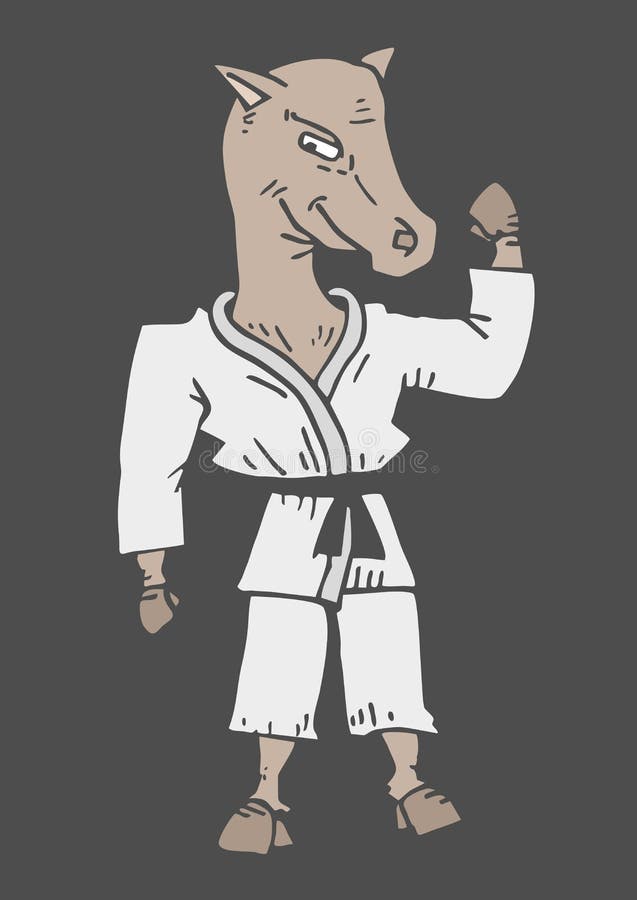 Strong horse stock illustration. Illustration of stand - 26394374