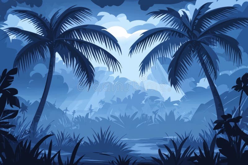 Strong Hurricane Bends Palm Trees Stock Photos - Free & Royalty-Free Stock Photos from Dreamstime