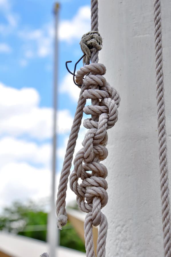 Strong knot stock photo. Image of rope, navigation, navy - 16544638