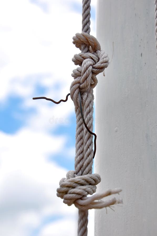 Strong knot stock photo. Image of tying, cord, cordage - 30988630