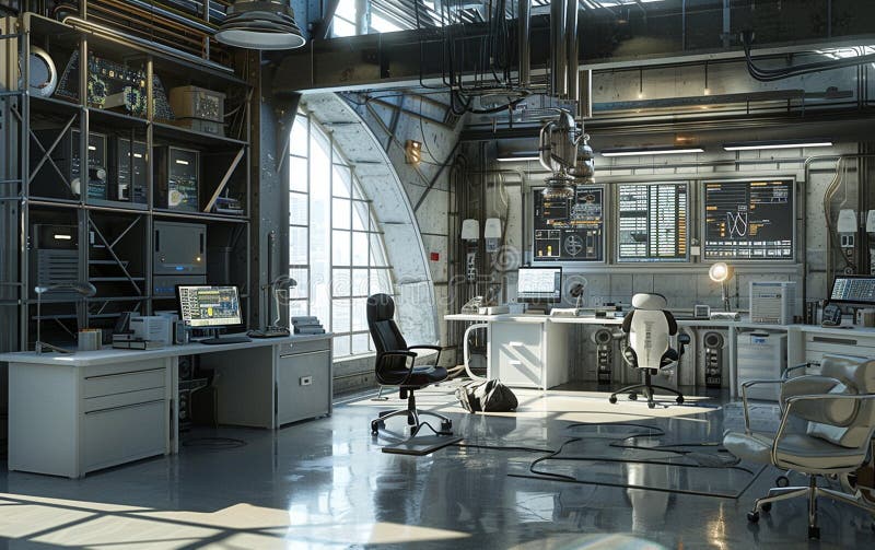 Strong Lab S Contributions To Science -Generative Ai Stock Image ...