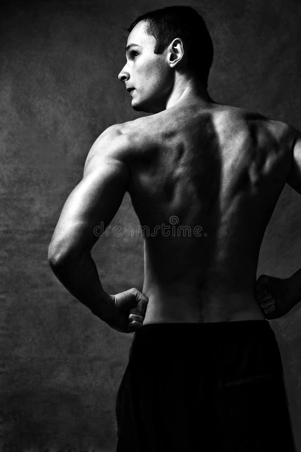 Strong man stock photo. Image of athlete, beauty, healthy - 13705930