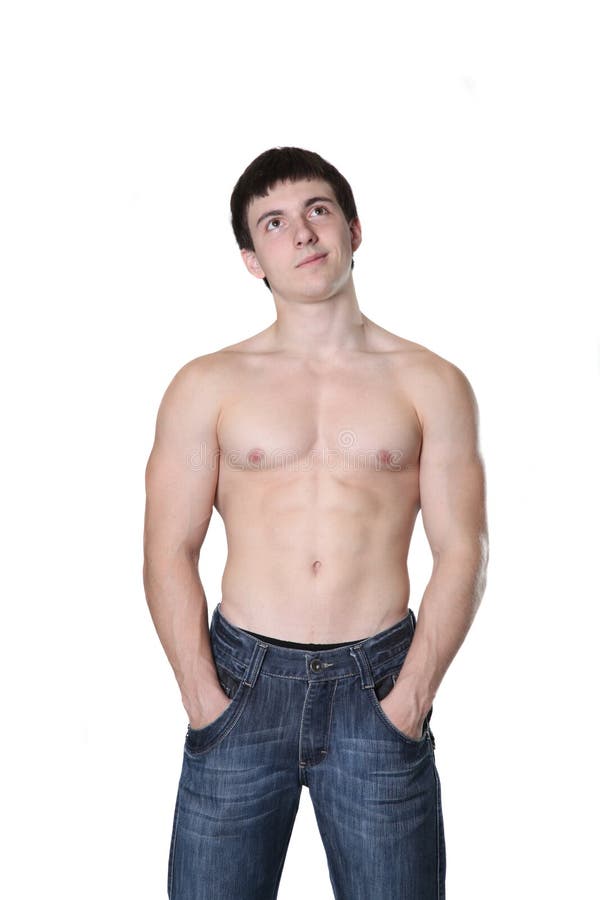 Strong man stock image. Image of healthy, muscles, muscle - 18113187