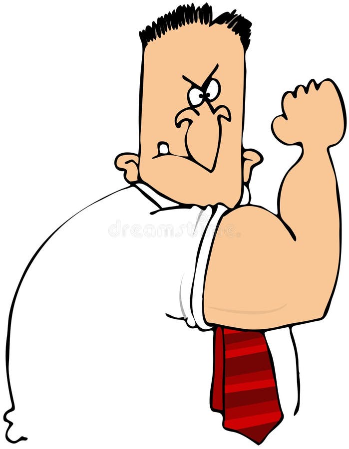 Muscle Man Cartoon Stock Illustrations – 22,349 Muscle Man Cartoon ...