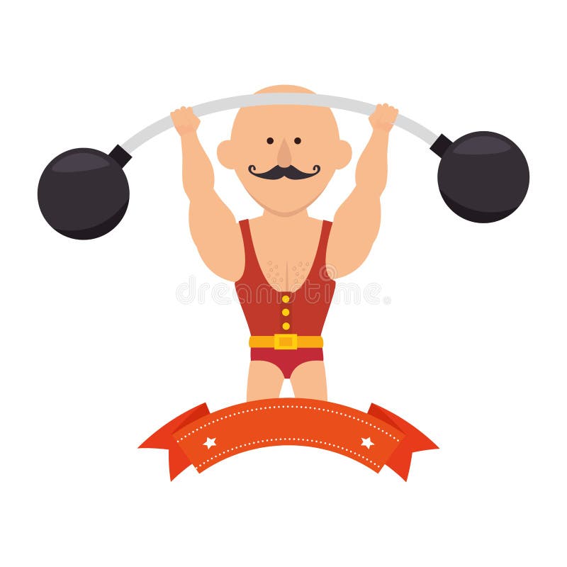 Strong Person Cartoon