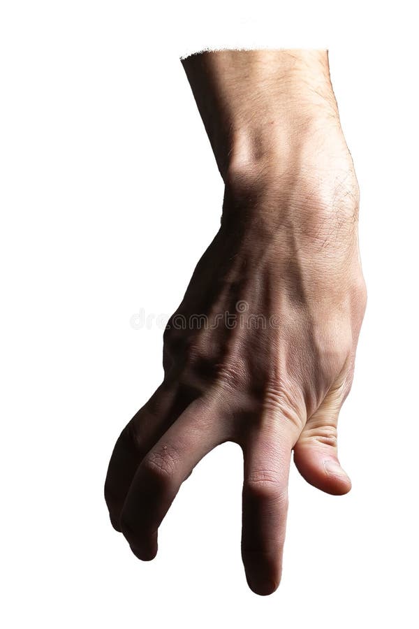 Strong Man Crook Palm Up Hand Stock Image - Image of beautiful, call ...