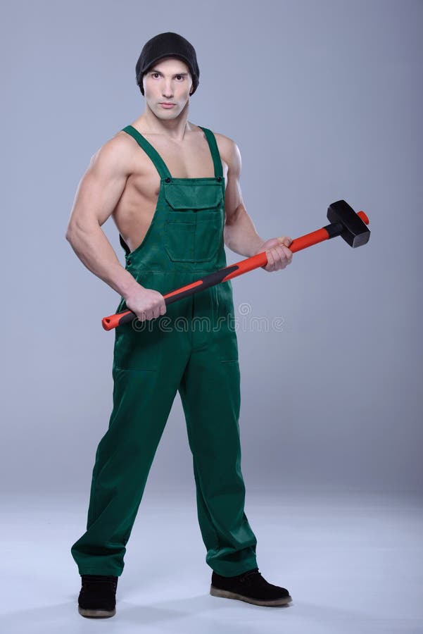 Strong Man stock photo. Image of strong, muscular, tummy - 38869842