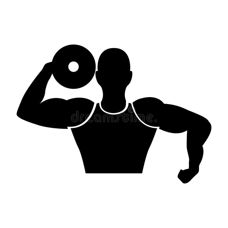 Strong man human figure stock vector. Illustration of health - 89107251