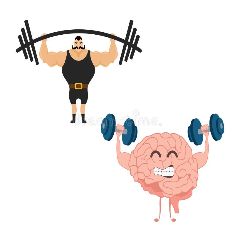 Strong Brain Illustration Stock Illustrations – 1,893 Strong Brain ...