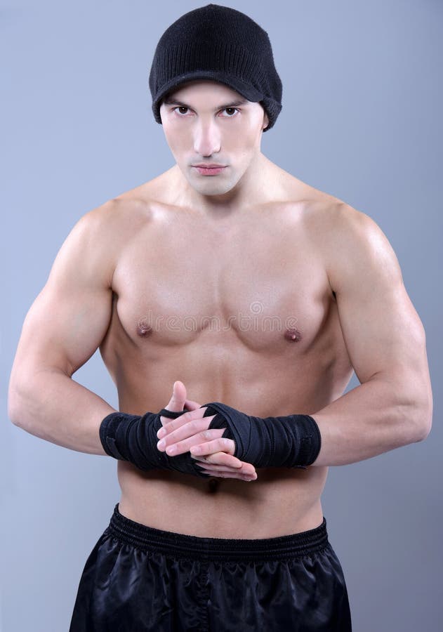 Strong Man stock image. Image of power, handsome, fitness - 38870227