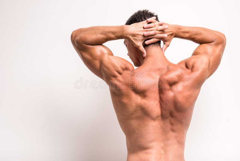 Strong man stock image. Image of macho, healthy, handsome - 59845861