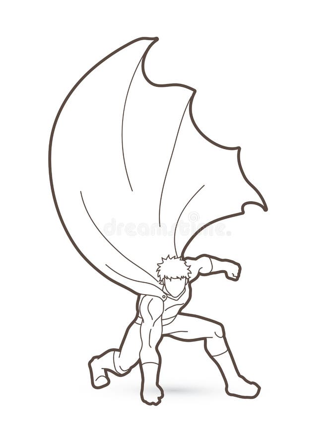 Strong Man Outline Stock Illustrations – 10,198 Strong Man Outline ...
