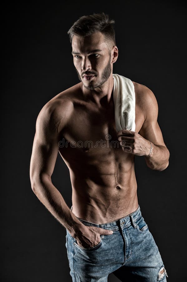 Strong Man. Man with Strong Torso. Strong and Muscular. Strong and ...