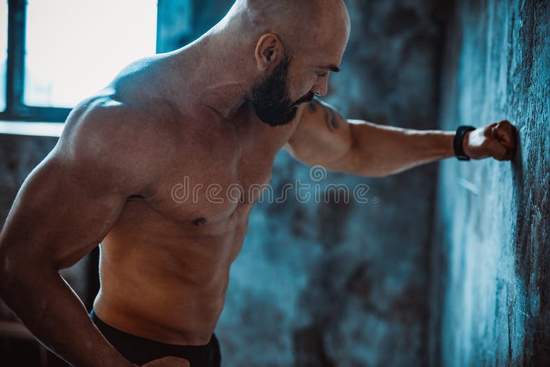 Strong man stock image. Image of masculinity, fist, people - 99183837