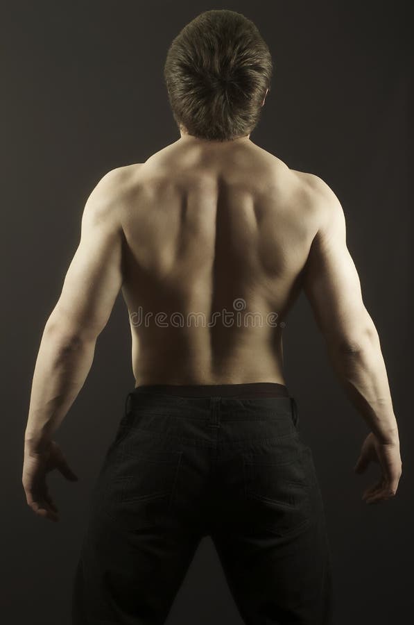 Strong men stock image. Image of weightlifting, dumbbell - 7702695