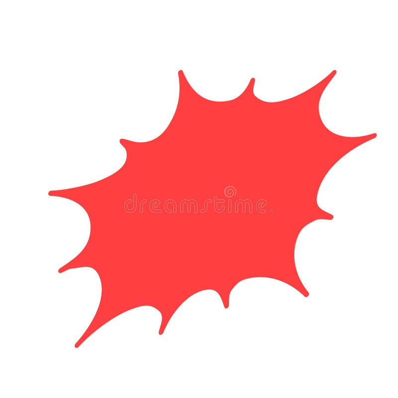 Strong message balloon stock vector. Illustration of item - 218011526