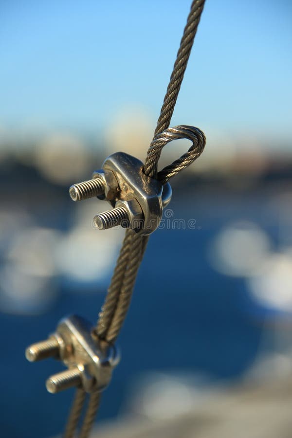 Strong Metal Cable stock image. Image of engineering - 33116383