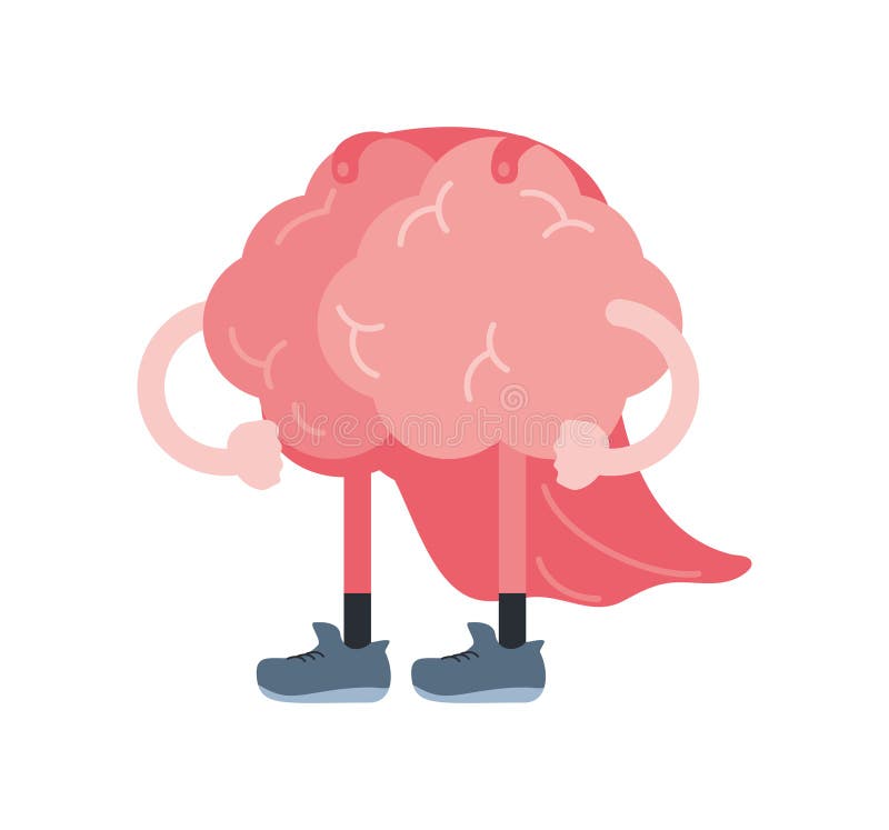 Strong Mind Hero stock vector. Illustration of resilience - 367184058
