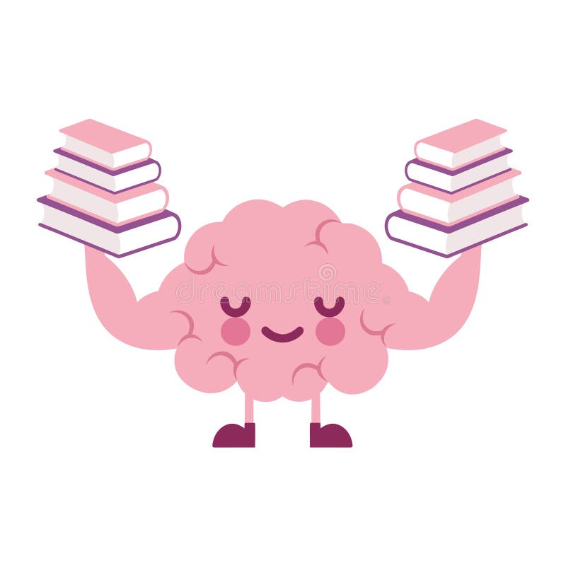 Strong Mind Learning stock vector. Illustration of intelligence - 365456878