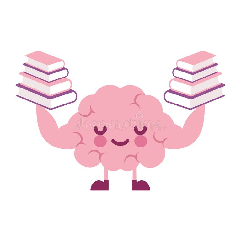 Strong Mind Learning stock vector. Illustration of intelligence - 365456878