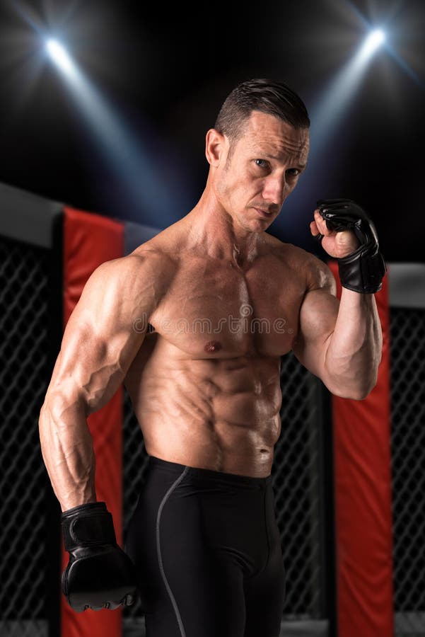 MMA athlete stock photo. Image of lifestyle, fight, martial - 99876084