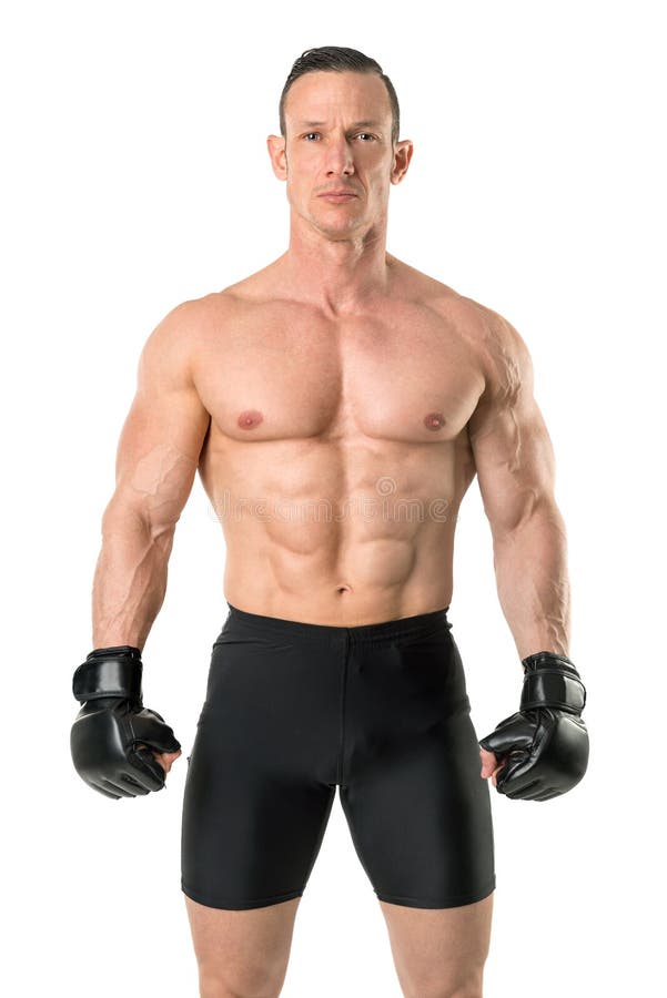 MMA fighter stock photo. Image of male, gloves, fighter - 99875908