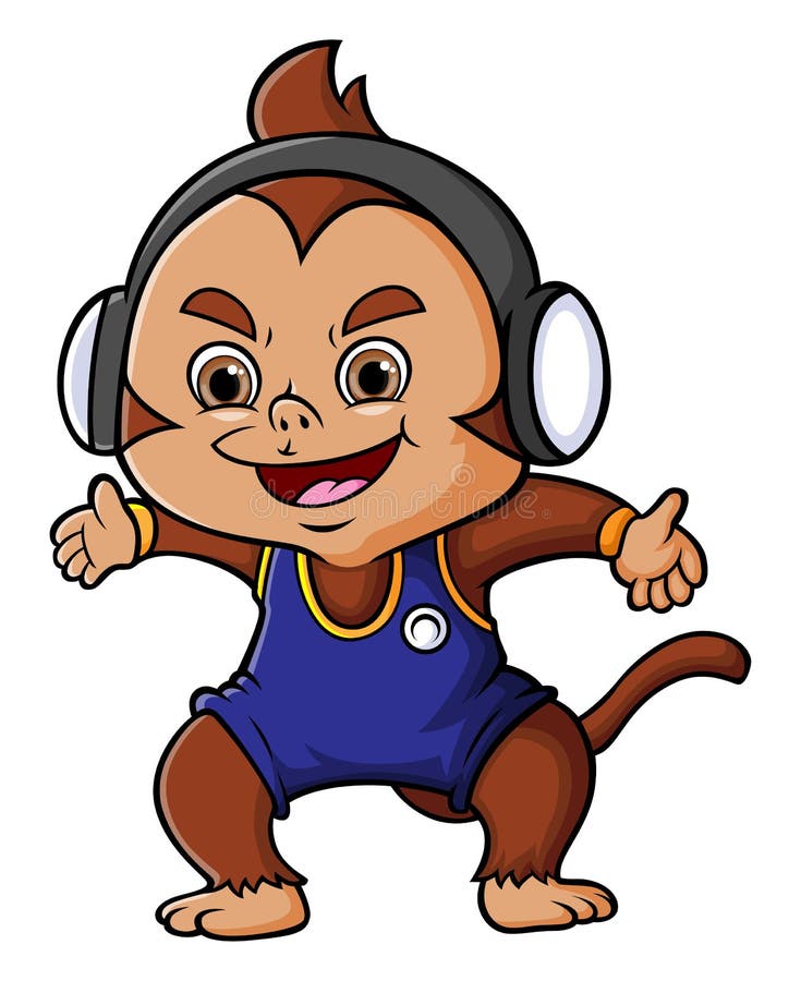 Strong Monkey Athlete Stock Illustrations – 167 Strong Monkey Athlete ...