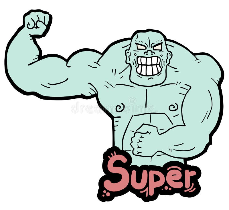 Zombie Strong Cool Serious. Living Dead Strict Stock Vector ...