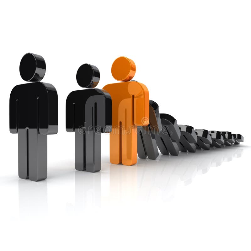 Strong man stock illustration. Illustration of management - 14293554