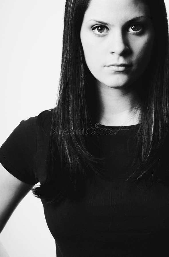 Strong portrait stock photo. Image of powerful, white - 15626748