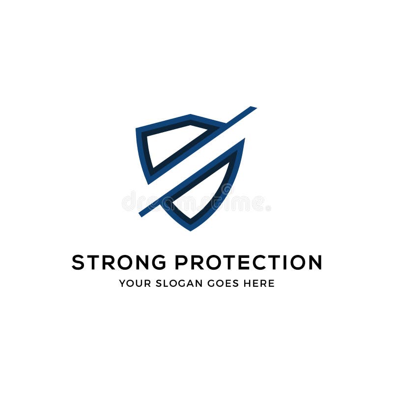 Strong Protection Security Icon Stock Vector - Illustration of lock ...