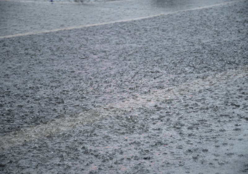 Strong rain stock photo. Image of fall, background, nature - 188725192