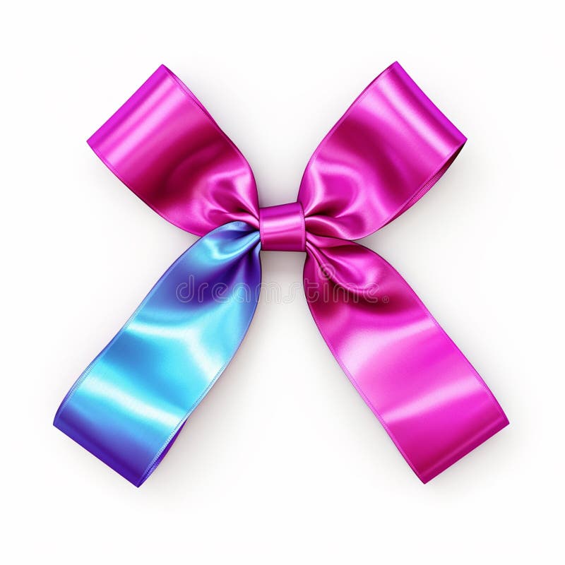 Strong Ribbon on White Background for Breast Cancer Awareness Stock ...