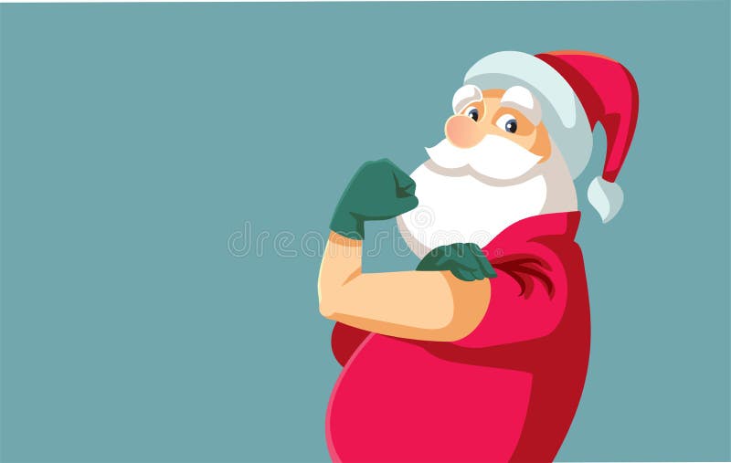 Santa Muscle Cartoon Stock Illustrations – 617 Santa Muscle Cartoon ...